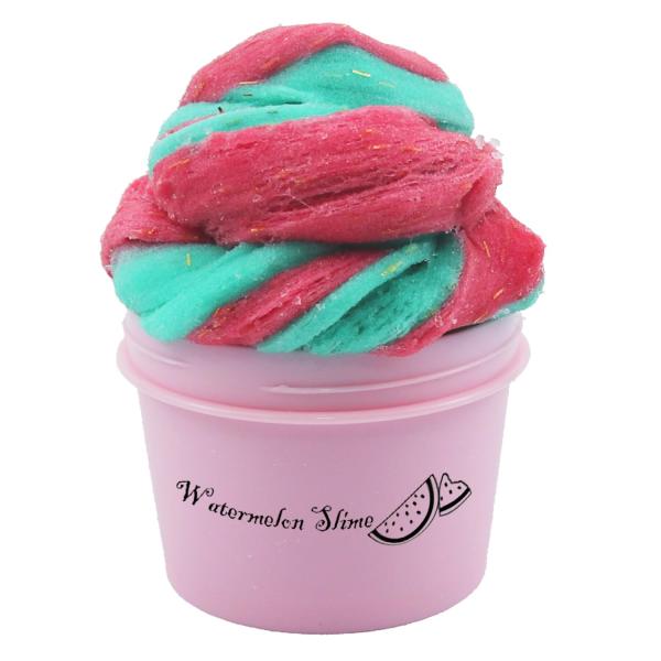 商品名:  Pre-Made Original Red and Green Cloud Slime, 7OZ. Smooth Slime, Cotton Watermelon and Strawberry Scented, 3 Fun Sl...