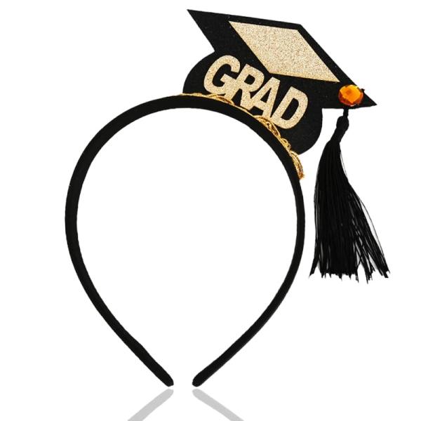 商品名:  Oarkive Graduation Cap Headband Graduation Hat Graduation Cap Headband Insert for Graduation Party Preschool Gradu...