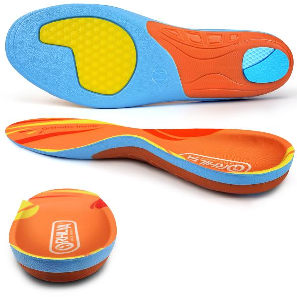商品名:  ORHILYA Arch Support Insert Plantar Fasciitis Pain Relief Heel Spur Orthopedic Insole Men Women, Flat Feet Comfort...