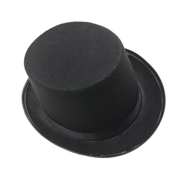商品名:  FOYTOKI Hat Costume Black Hats for Men Felt Hats for Men 2pcs Ringmaster Costumes Birthday Costume Props Small Mag...