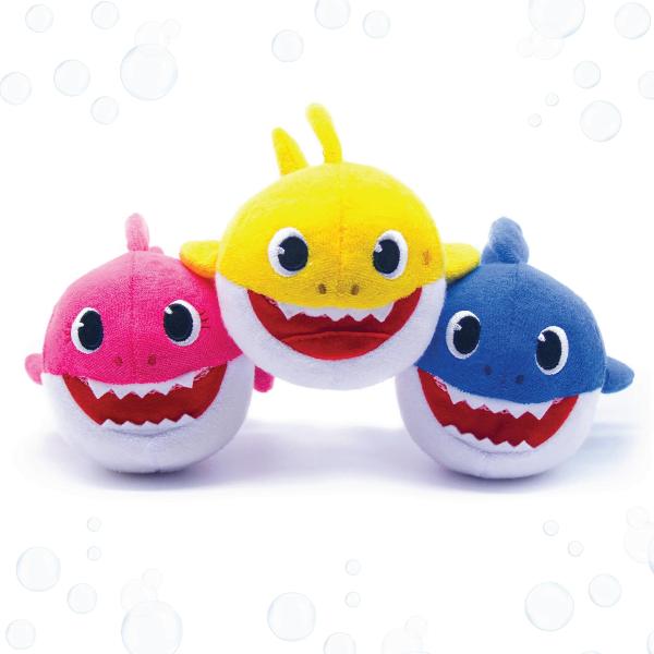 商品名:  SoapSox Kids Bath Sponge 3pcs Baby Shark, Mommy &amp; Daddy Shark, Soft Washcloth Toy for Fun &amp; Easy Bath Time...