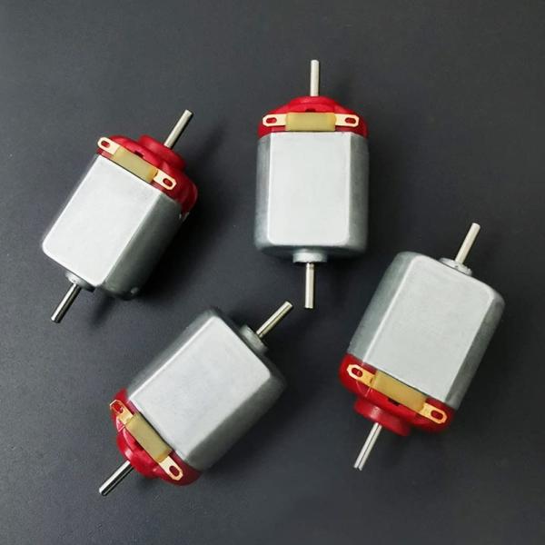 商品名:  4PCS/batch mini 130 double-headed shaft motor DC 3V 5V 6V 3V 12000RPM high speed motor fan remote control car and ...