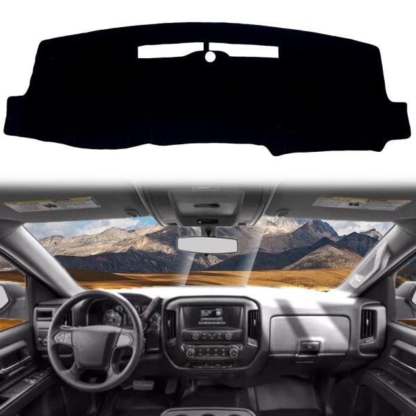 商品名:  YiFcLciY Dashboard Cover Fit For 2014-2018 Chevrolet Silverado 1500,2014-2018 GMC Sierra 1500, 2015-2019 Chevy Sil...