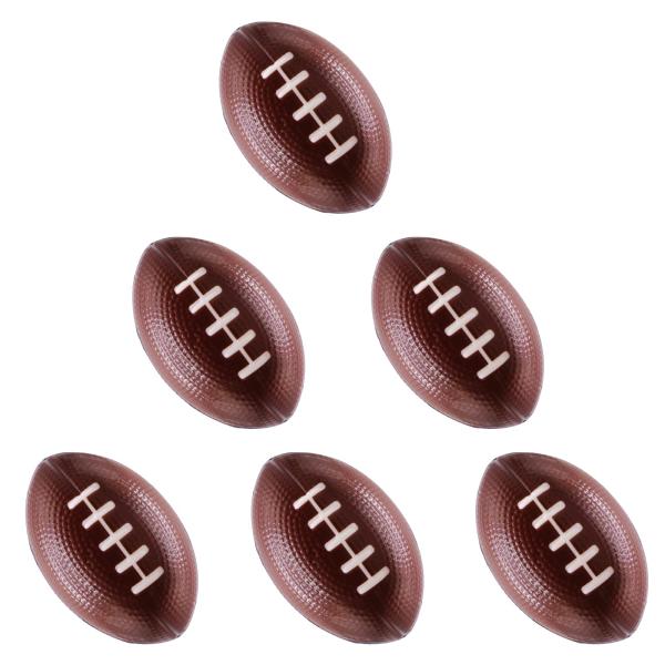 商品名:  6 Pack Rugby Stress Balls 3.4 Inch Foam PU Stress Balls Mini Pool Stress Relief Toys for Girls Boys Birthday Pool ...