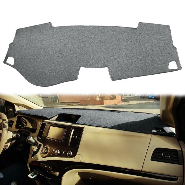商品名:  Fcovergurus Dash Cover Mat Custom Fit for Toyota Sienna 2011-2014, Dashboard Cover Pad Carpet Protector (Dark Gray...