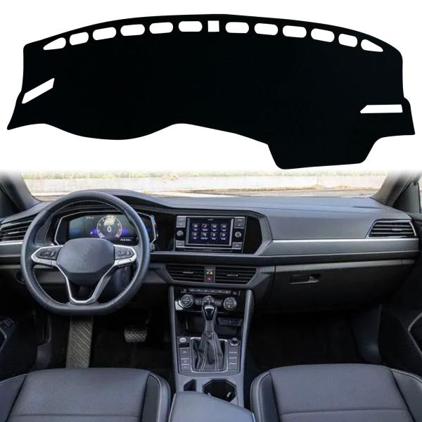商品名:  KEEGTBOX Dash Mat Cover Interior Dashboard Protection pad Compatible with Volkswagen Jetta Sedan S SE R-Line SEL S...