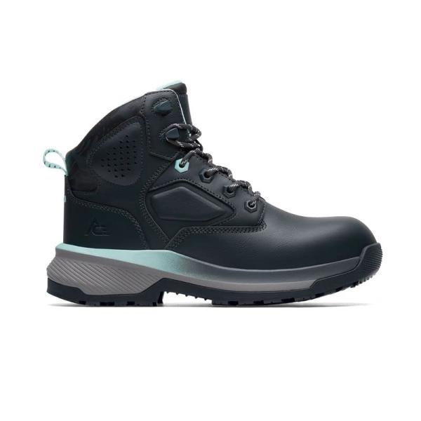 商品名:  ACE Work Boots Rainier, Women's 6" Nano Composite Toe (NCT), Slip Resistant, Water Resistant, Black, Size 8ブランド: A...