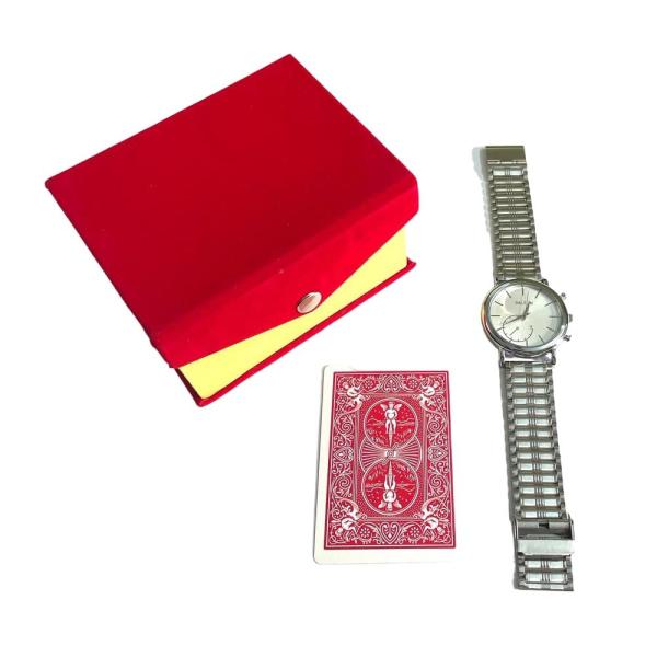 商品名:  MilesMagic Magician’s Card to Watch Magic Trick | Playing Cards Visually Transform into Wrist Watch Real Illusion ...