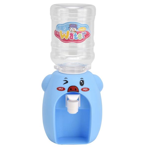 商品名:  Water Dispenser for,Mini Cartoon Drink Water Dispenser Toy Simulation Water Dispenser Kitchen Toy for Children (Bl...