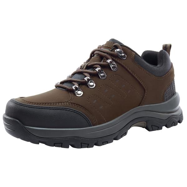 商品名:  CAMEL CROWN Mens Hiking Shoes Waterproof Comfortable Work Shoes for Men Walking Outdoors Low-Cut Work Boots for Me...