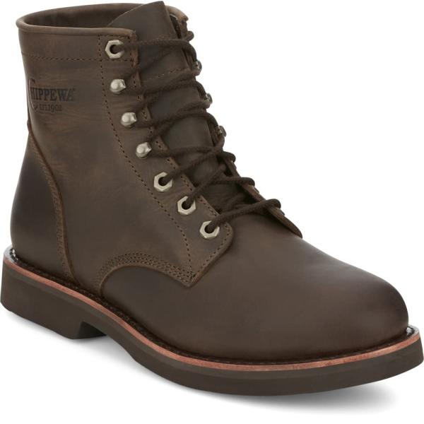 商品名:  Chippewa Men's 6" NC2065 CLASSIC 2.0 Soft Toe Non-Insulated Unlined Smooth Sole Work Boots - Brownブランド: Chippewa商品...