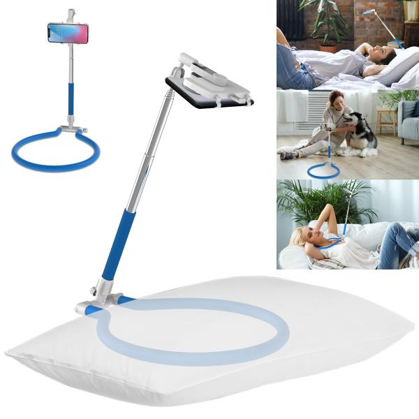 商品名: stykontin ベッド携帯電話スタンド ベッド用携帯電話ホルダー ユニバーサル携帯電話スタンド レイジーブラケット 360度調整可能 4-7インチのデバイスに最適 stykontin Bed Mobile Phone Stan...