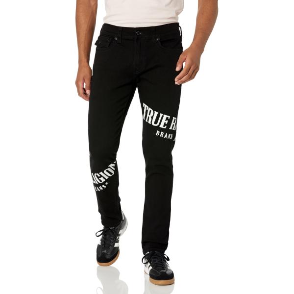 商品名:  True Religion Brand Jeans Men's Rocco Tossed Logo Skinny Jean, Black Rinseブランド: True Religion商品サイズ: 40高さ: 31.5cm横幅...