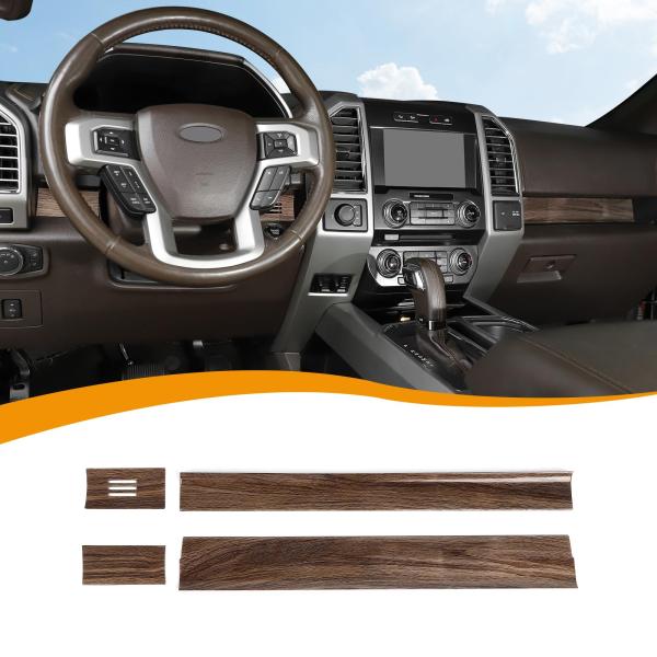 商品名:  Hoolcar Dashboard Panel Trim Cover Interior Dash Board Decor Cover Center Console Panel Trim Compatible with 2015-...