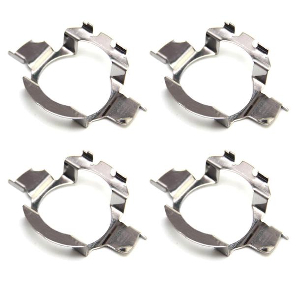 商品名: ZKFAR 4個 H7 ベースマウントリテーナー、車用LEDヘッドライト固定アダプターブラケット、Benz Audi BMW X5 VW New Bora Sagitar Buick Nissan フロントライトバルブ オートアク...