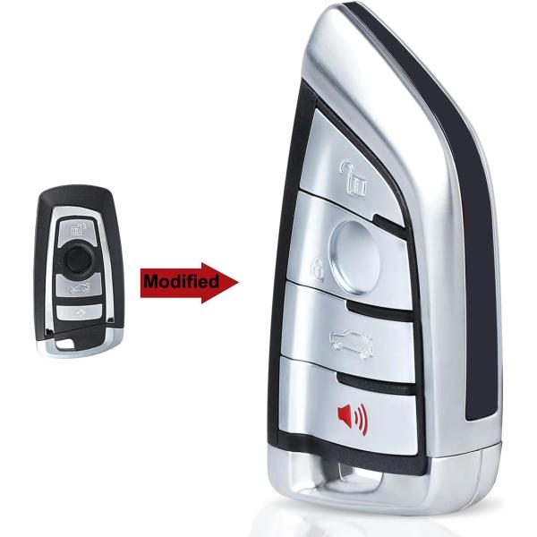 商品名: Aichiyu 改良スマートリモートキーフォブ交換用 YGOHUF5767 434Mhz 4ボタン BMW 1 2 3 4 5 6 7 X3 X4 M2 M3 M4 Fシリーズ CAS4+ / FEMシステム Aichiyu Mo...