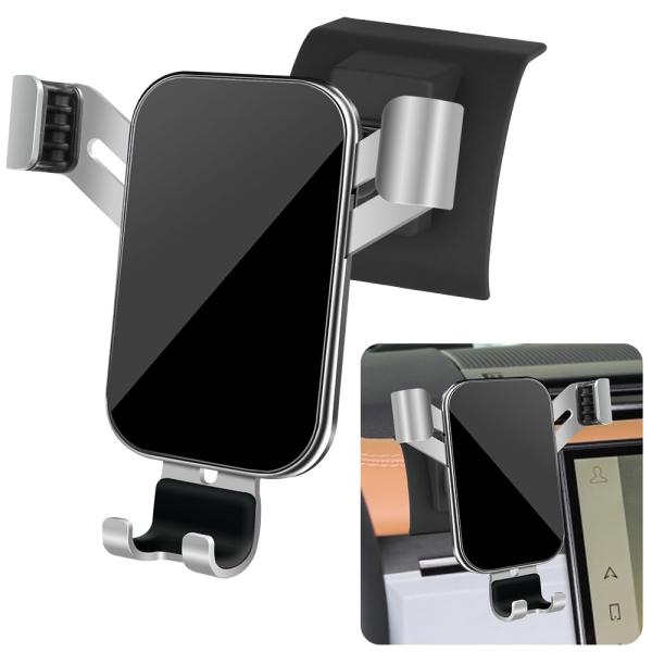 商品名: LUNQIN 車用携帯電話ホルダーマウント ランドローバーディフェンダー2020 2021 2022 2023 ケース付き携帯電話用 オートアクセサリー ナビゲーションブラケット インテリアデコレーション モバイル 携帯電話 自動...