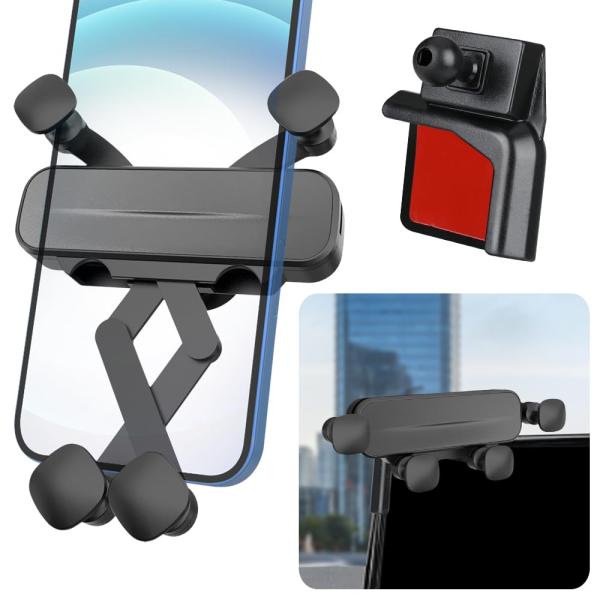 商品名: LUNQIN 車載電話ホルダーマウント ID.4 ID4 2021 2022 2023用 自動車アクセサリー インテリア 装飾 モバイル スマートフォン ブラケット LUNQIN Car Phone Holder Mount fo...