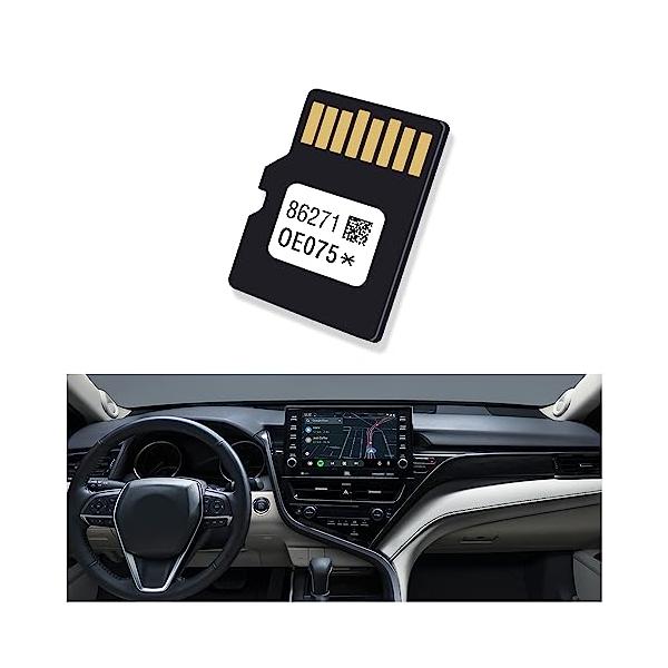 商品名: ナビゲーションGPS SDカード - 米国およびカナダ地図マイクロSDカード、カーGPSナビゲーションシステムアップグレード用 - 86271-0E075 カーアクセサリー トヨタ 4Runner RAV4 タンドラに対応 Nav...