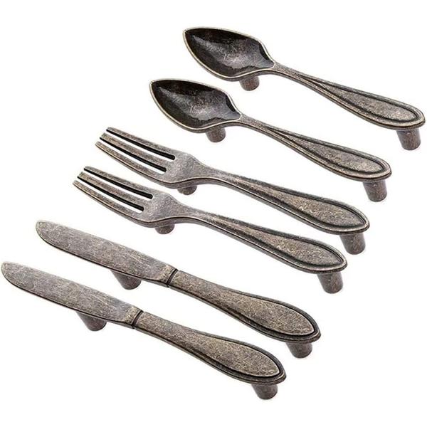 商品名:  Door Handle Pull Ceramic Knobs,Cupboard Pulls, 2 Set x 3 / 6pcs Door Knob Zinc Alloy Handles Drawer Handle Bedroom...