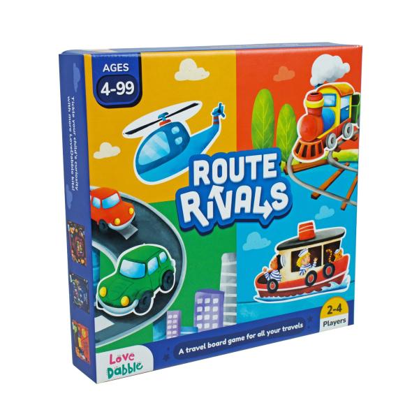 商品名: Route Rivals Ultimate Rush Home Route Rivals: Navigate Four Zones―Water, Road, Cloud &amp; Railroad Feel The Rush a...