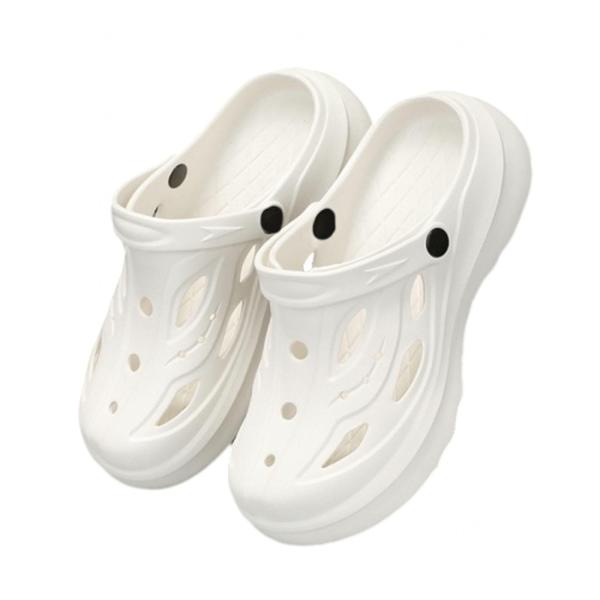 商品名: 靴 レディース メンズ 下駄 エヴァ、スリッポン ミュール ガーデン下駄、スリッパ ナーシング ガーデン ビーチ 病院,A-25.0~25.5cm Shoes Womens Mens Clogs Eva, Slip on Mule...