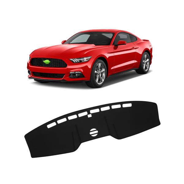 商品名:  FIILINES Dash Cover Fit for Ford Mustang 2015 2016 2017 2018 2019 2021 2022 (Not Fit Mach-e) Dashboard Mat Mustang...