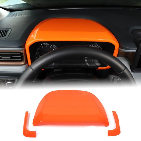 商品名:  Car Dashboard Meter Frame Cover Trim Compatible with Ford Maverick 2022 2023 Aunginsy Car Center Console Dash Boar...