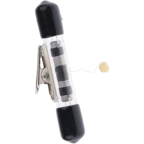 商品名: 丈夫 120cm インビジブル スレッドリトラクター - ミニ/スモール ITR リール 手品 アクセサリー ステージ ストリート フローティング 小道具 マジシャン用 ブラック 120cm Invisible Thread Re...