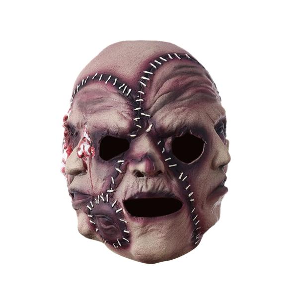 商品名:  Aubatece Party Favors Halloween Party Three Sided Grimaces Headgear Latex Soft Devil Festival Simulation Face Head...