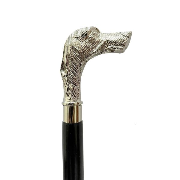 商品名: Shaan Nautical 真鍮 ビッグドッグヘッドハンドル ウォーキングケーン 木製杖スティック gf Shaan Nautical Brass Big Dog Head Handle Walking Cane Wooden ...