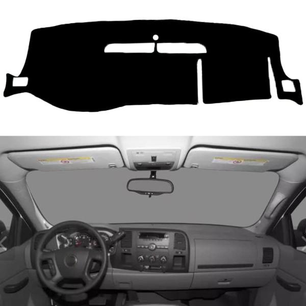 商品名: ダッシュボードカバー シボレー タホ サバーバン 2007-2014 シボレー アバランチ シルバラード 1500 2500 3500 LTZ 2007-2013 GMC シエラ SLT デナリ 2007-2013 GMC ユーコ...