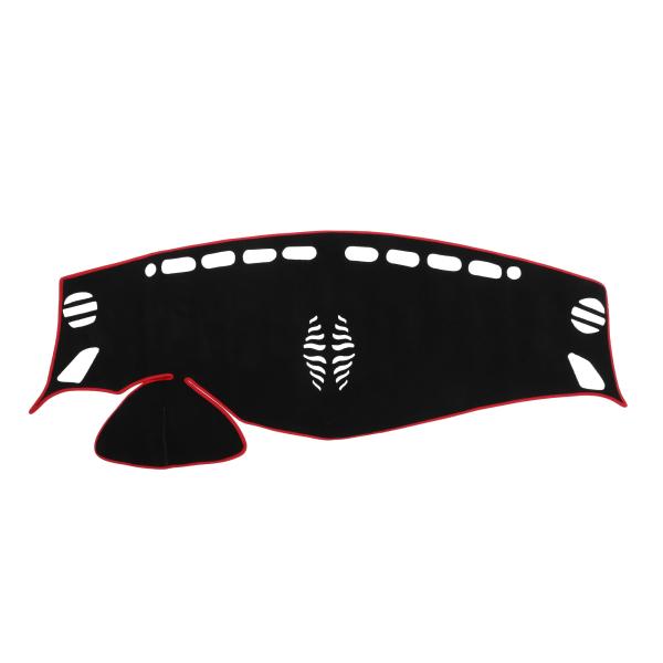 商品名: VekAuto 車用ダッシュボードカバー 日産ムラーノ2015-2019対応 保護用ポリエステルレッドセンターコンソールインテリアトリムダッシュカバーマットパッド VekAuto Car Dashboard Cover Compa...