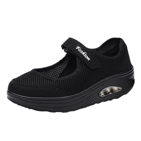 商品名:  cooki Sneakers for Women 2023 Slip On Mesh Up Platforms Sneakers Casual Comfort Walking Running Shoes Breathable L...