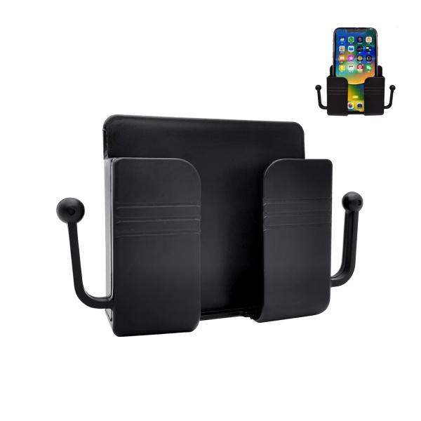 商品名:  BlingKingdom Self-Adhesive Wall Mount Phone Holder with Hooks Phone Stand Charging Holder for Smartphones Cellphon...