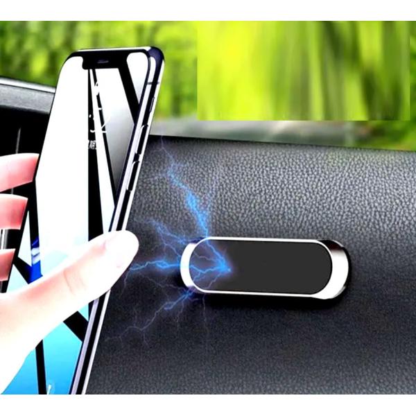 商品名:  Magnetic Magnet Cell Phone Holder for Car Dashboard/Bed/Wall Mount with Ring and Square Plate | Works on Telephone...