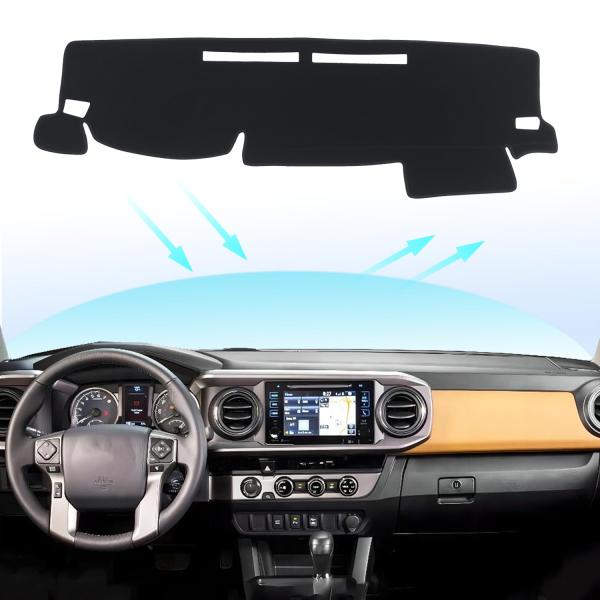 商品名:  Dashboard Cover Dash Cover Mat for Toyota Tacoma 2023 2022 2021 2020 2019 2018 2017 2016 Accessories Dash Mat Inte...