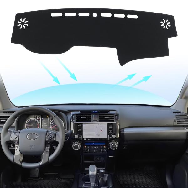 商品名:  Car Dash Cover Mat Compatible with Toyota 4Runner 2010-2023, Interior Dash Mat Dashboard Cover Pad Accessories for...