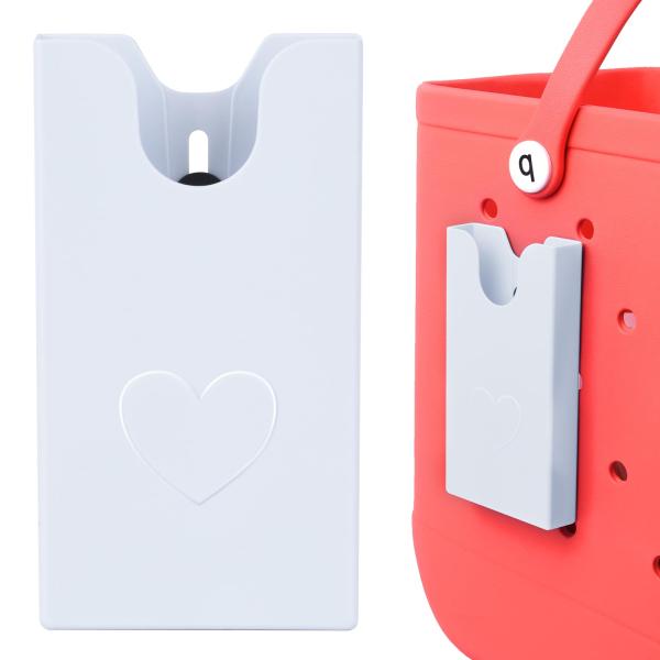 商品名: Raymall ボッグバッグ用電話ホルダー 5色から選択 Boggバッグアクセサリーインサートに対応 ユニバーサル ABSプラスチック電話ケースホルダーアクセサリー ボッグバッグ 電話ホルダーインサート ホワイト Raymall ...