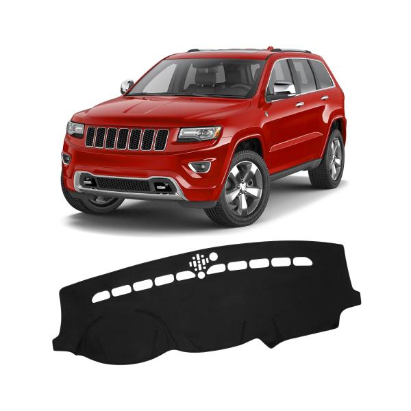 商品名: FIILINES ダッシュカバー ジープ グランドチェロキー 2011-2021 (ジープチェロキー&amp;グランドチェロキーLには対応していません) ダッシュボードマットカバー カーアクセサリー サンシェード 滑り止め メッシ...