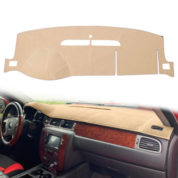 商品名:  HanLanKa Dashboard Cover Dash Mat Fit for 2007-2014 Chevy Chevrolet Tahoe Suburban,2007-13 Chevy Avalanche Silvera...