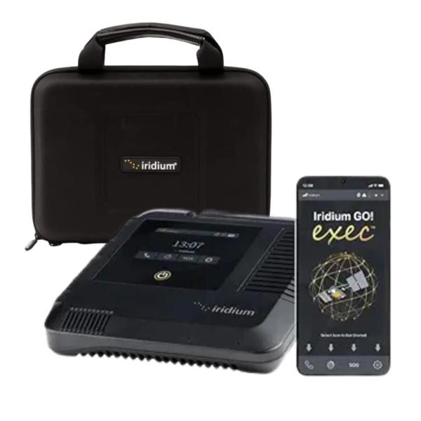 商品名:  OSAT Iridium GO! Exec Satellite WiFi Hotspot Terminal with Protective Carry Case - Voice, Messaging &amp; Data, Tr...