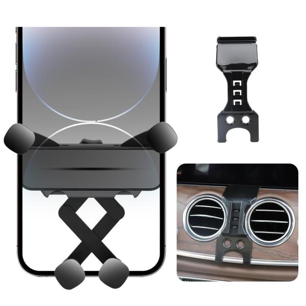 商品名: MikeHam 車載電話ホルダーマウント iPhone サムスン HTC 2017-2023 Mercedes Benz E Class CLS 対応 簡単操作 オートロック もう転倒しません MikeHam Car Phone ...