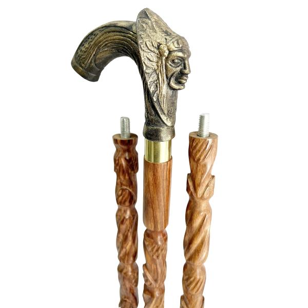 商品名: エジプト マミー ヴィンテージ 真鍮 デザイナースタイル ハンドル ウォーキングスティック用 Egypt Mummy Vintage Brass Designer Style Handle for Walking Stickブラン...