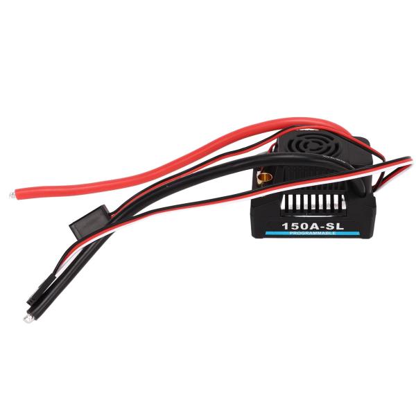 商品名:  Diydeg 150A Brushless ESC, BEC 5A 5.8V Brushless Electronic Speed Controller for 1/8 RC Truck Off Road Car, Smart ...