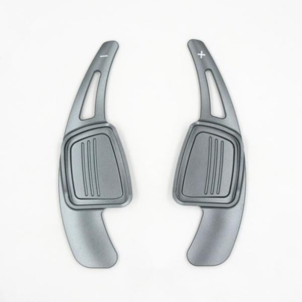 商品名: シフト パドル に適合する A-udi A3 / S3 A5 S5 2017 A4 B9 Q7 2016-2017 TT TTS ペア車のステアリングホイールギアシフトパドルシフターアルミ PRASHANT Paddle Shif...