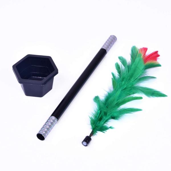 商品名:  MOMOMAGE Stick to Flower Comedy Appearing Magic Tricks Appearing Flower in Pot from Wand Funny Magic Showブランド: MOM...