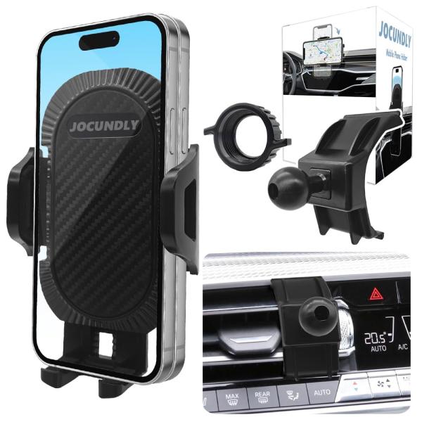 商品名: JOCUNDLY 車用携帯電話マウント 2019-2023 BMW X5 X5M 2019-2023 BMW X6 X6M 2019-2022 BMW X7 [厚いケースフレンドリー] 携帯電話ホルダー 携帯電話ナビゲーションブラ...