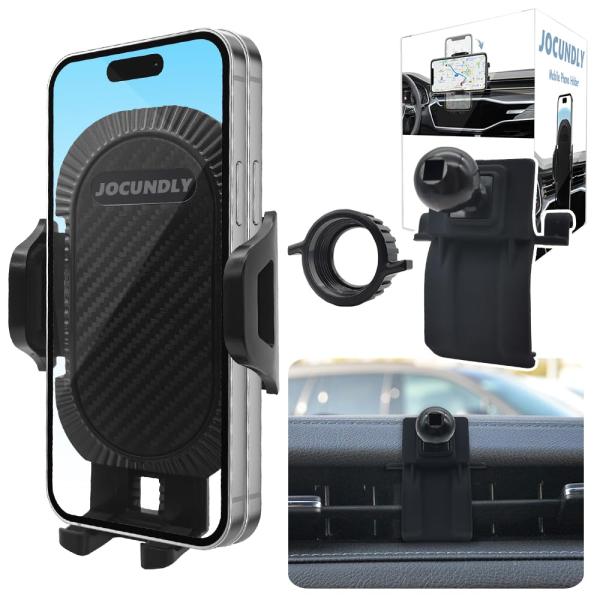 商品名:  JOCUNDLY Car Phone Mount 2017-2024 Cadillac XT5 and 2020-2024 XT6 [Thick Case Friendly] Mobile Phone Holder Cell N...