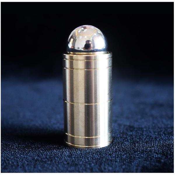 商品名: Fogilas ボール&amp;チューブ ミステリー ギミック マジックトリック スチールボール チューブ入り チャーミングなマジック クローズアップ イリュージョン 小道具 簡単に学べる 手品 Fogilas Ball &amp...